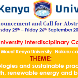 Study at Mount Kenya University - Mount Kenya University