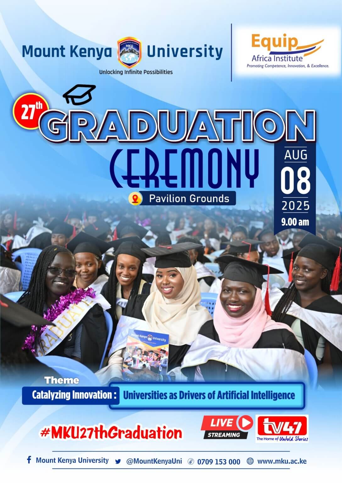 27th Graduation Booklet - Mount Kenya University