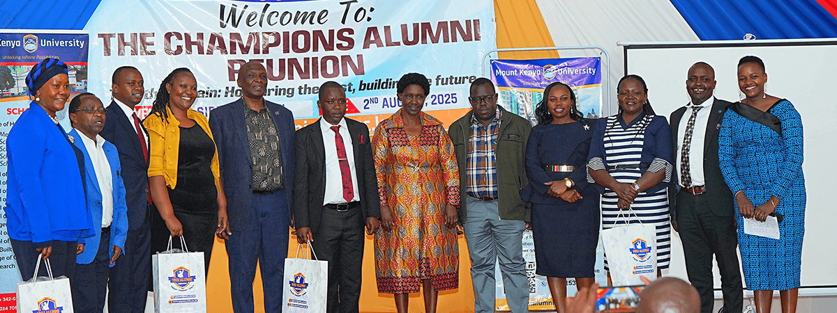MKU Hosts Champions Region Alumni Reunion Featuring Eldoret Campus and ...
