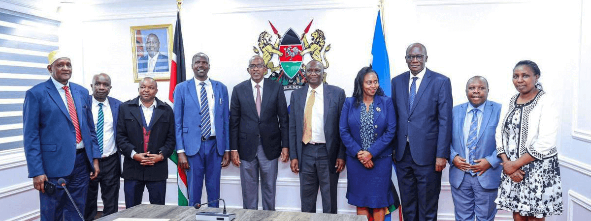 Vice-Chancellor pays a courtesy call to CS, Ministry of Health - Mount ...