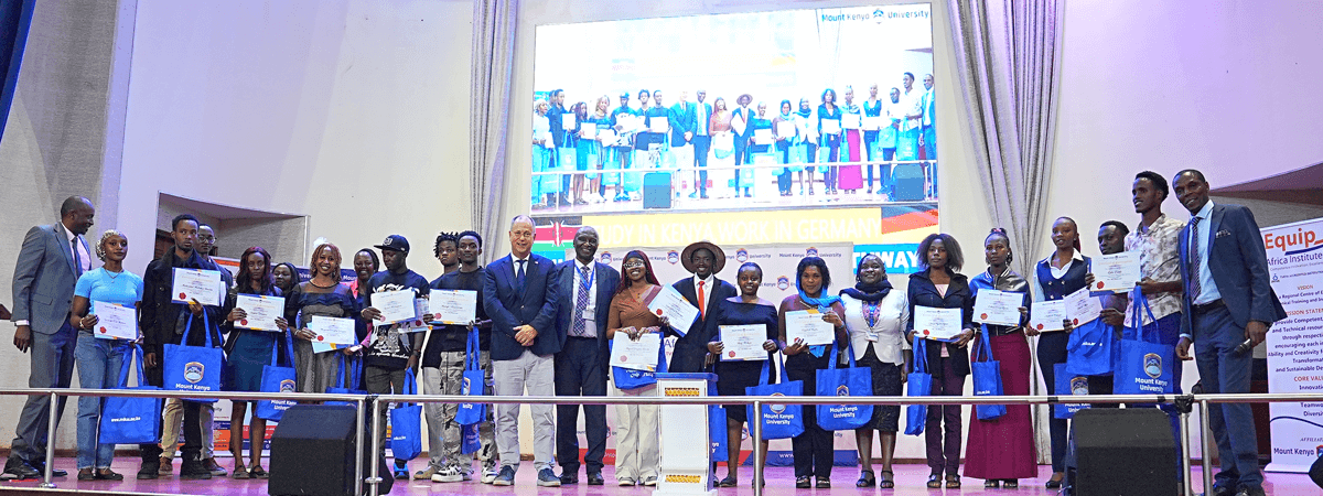 MKU commissions 29 students to work and train in Germany - Mount Kenya ...