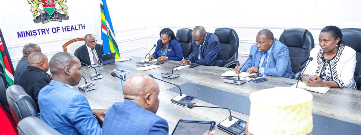 Vice-Chancellor pays a courtesy call to CS, Ministry of Health - Mount ...