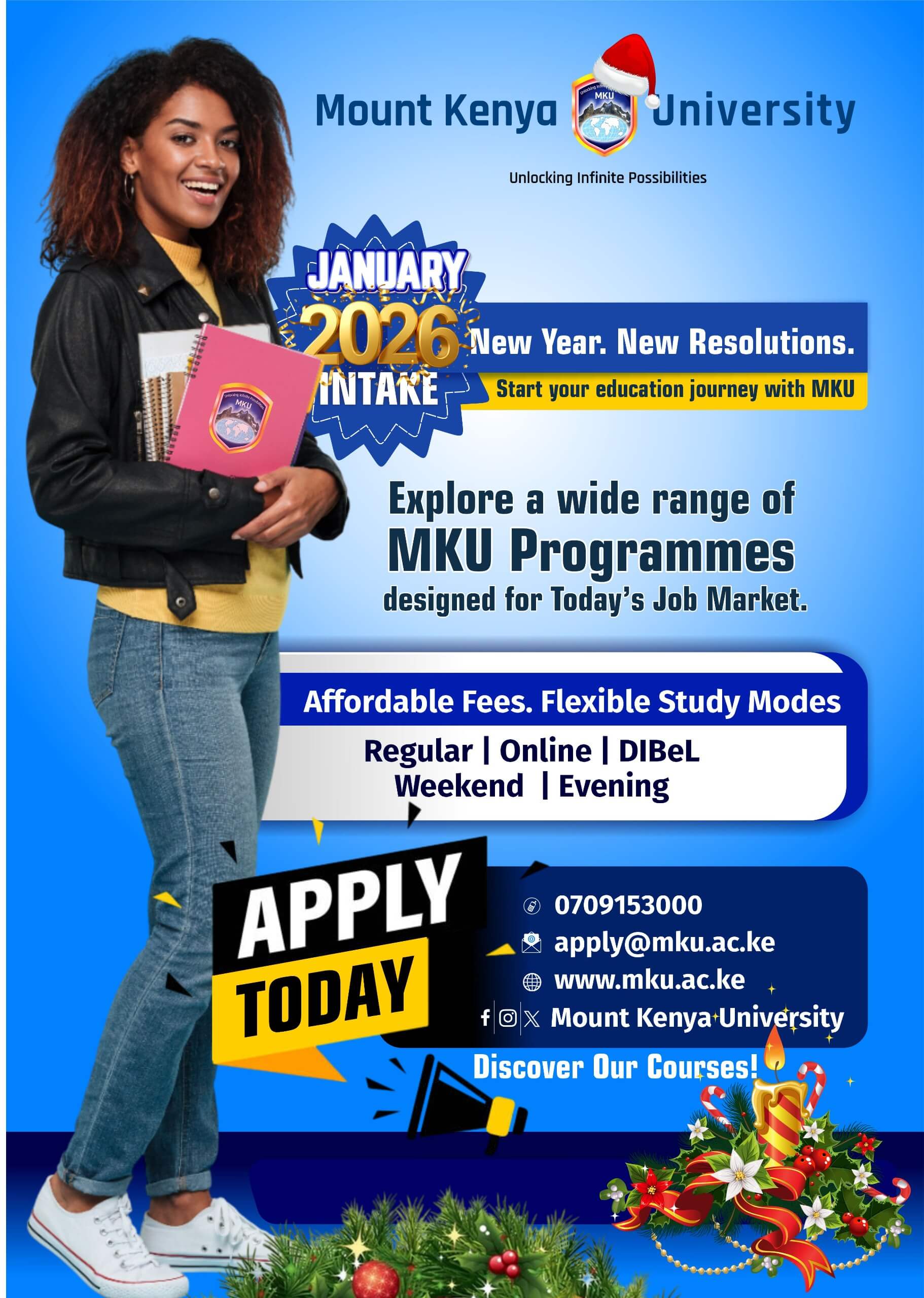 Welcome to January 2026 students orientation - Mount Kenya University